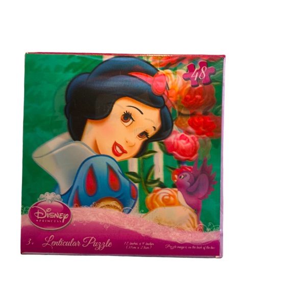 Disney | Toys | Disney Princess 48 Piece Lenticular Puzzle | Poshmark